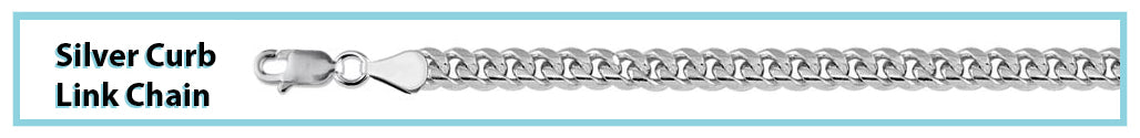 Silver Curb Link Chain – Silverdepot