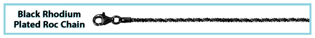 Black Rhodium Plated Roc Chain – Silverdepot